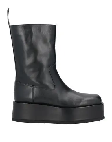 GIA / RHW Ankle Boots In Leather - Black