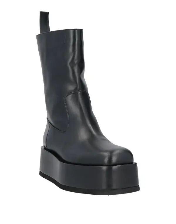 GIA / RHW Ankle Boots In Leather - Black