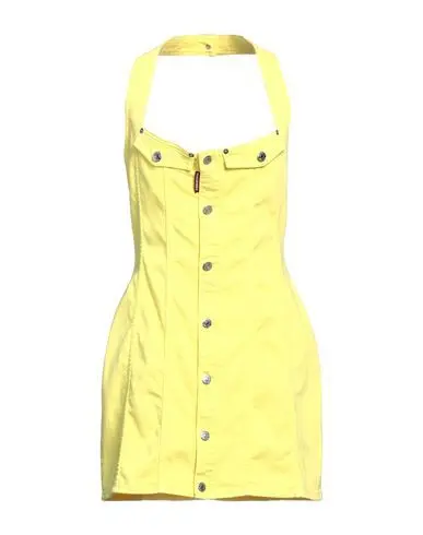Dsquared2 Mini Denim Dress - Yellow