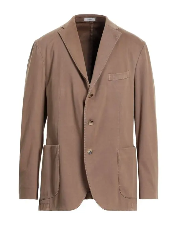 Boglioli Single-breasted Blazer - Beige
