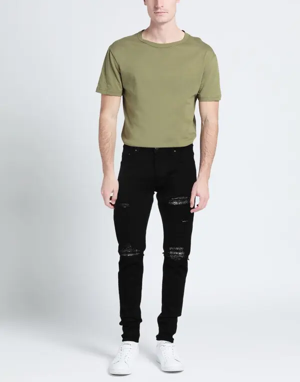 Amiri Skinny Jeans With Ripped Detailing