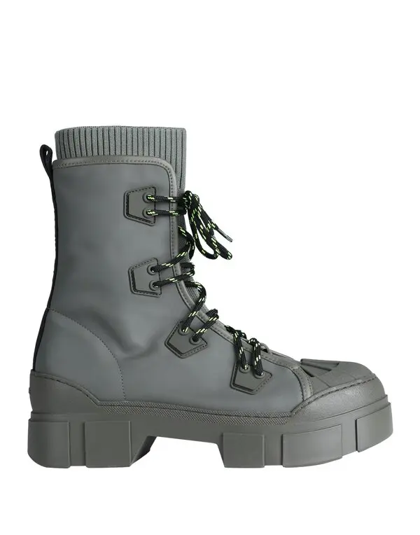 VIC MATIE Textile Fibers Ankle Boots - Grey