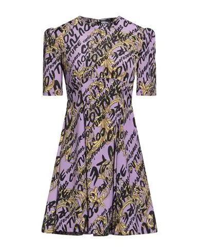 Versace Mini Dress - Purple