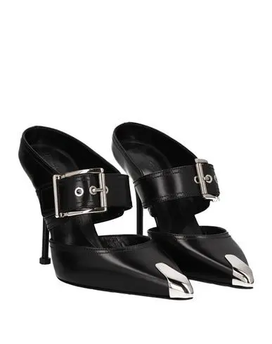 Alexander McQueen Mules & Clogs Leather - Black