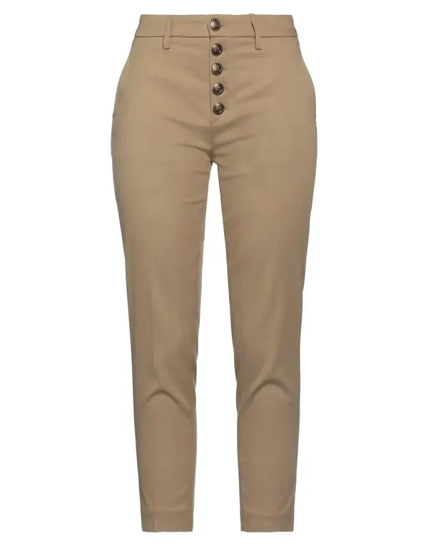 DONDUP Tapered Lyocell Blend Pants - Beige