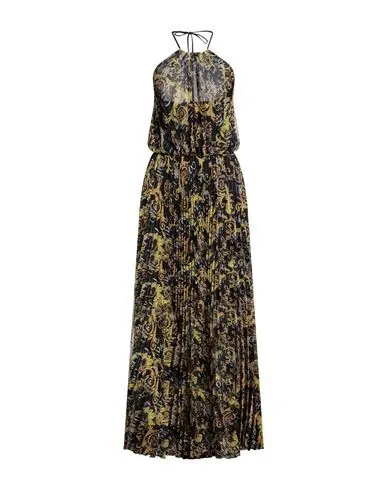 Versace Maxi Halterneck Dress - Black