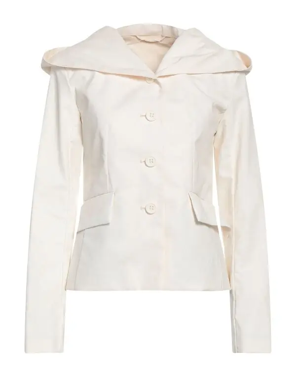 Add Striped Coated Fabric Jacket