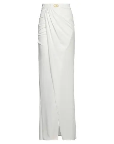 Elisabetta Franchi Maxi Pencil Skirt - White