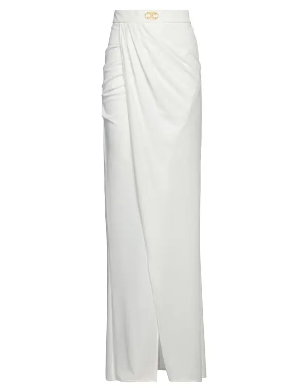 Elisabetta Franchi Maxi Pencil Skirt - White