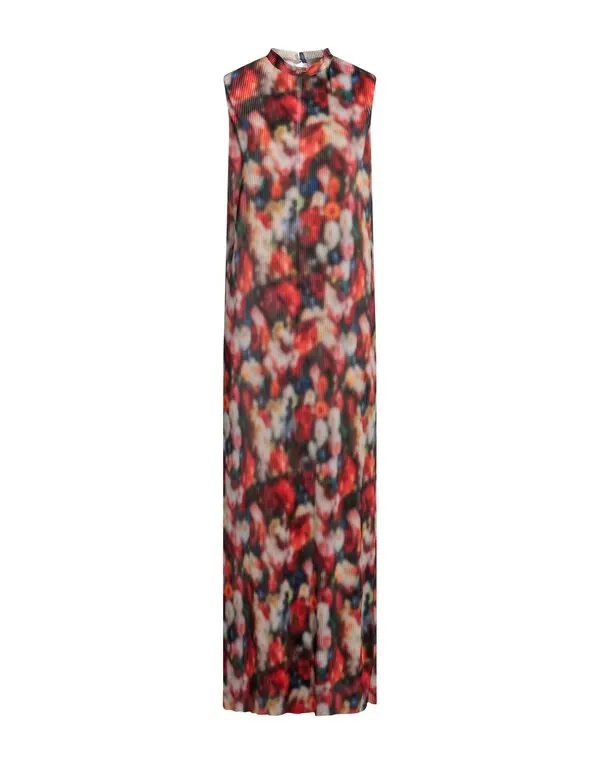 FRANKIE MORELLO Multicolor Pleated Maxi Dress