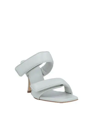 GIA BORGHINI Nappa Leather Sandals - Grey