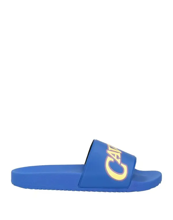 Roberto Cavalli Pool Slides - Bright Blue