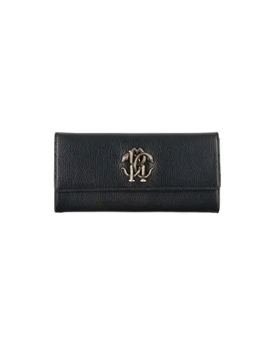 Roberto Cavalli Wallet Bovine Leather - Black