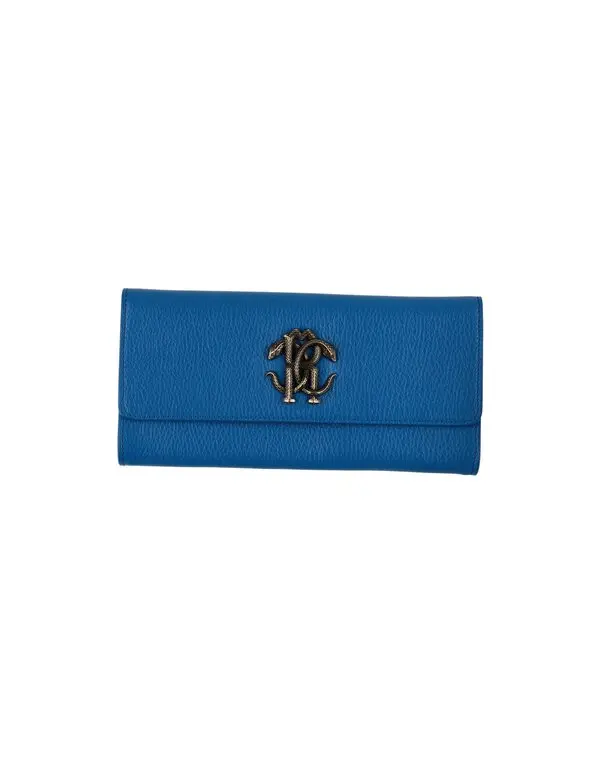 Roberto Cavalli Wallet Bovine Leather - Blue