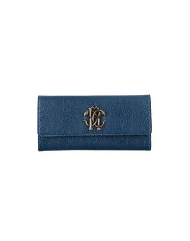 Roberto Cavalli Wallet Bovine Leather - Navy