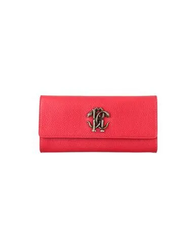 Roberto Cavalli Wallet Bovine Leather - Red