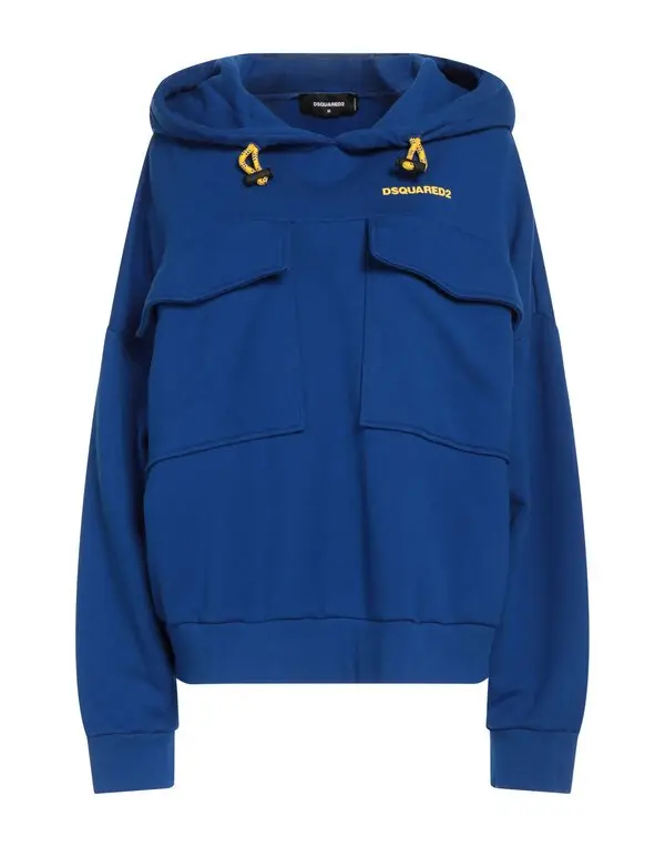 Dsquared2 Cotton Fleece Sweatshirt - Blue