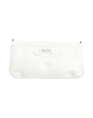 MAISON MARGIELA Leather Clutch - White