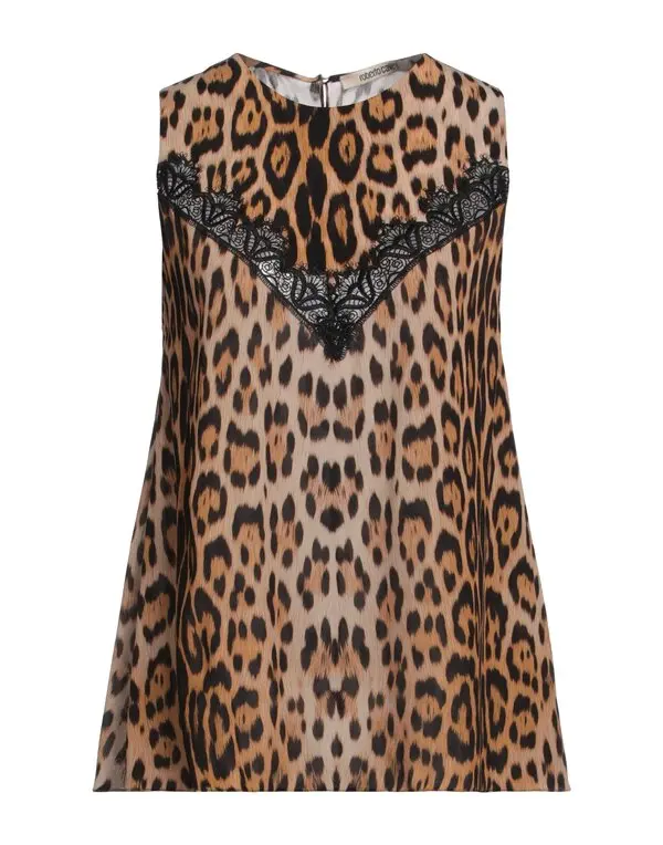 Roberto Cavalli Leopard-print Top