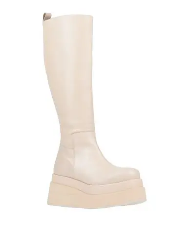 PALOMA BARCELO Soft Leather Boots - Beige