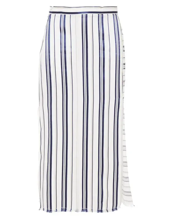 Altuzarra Midi Flared Skirt - White