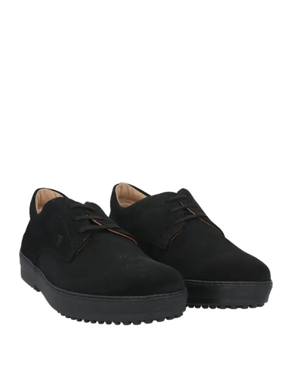 TOD'S Lace-up Leather Shoes - Black