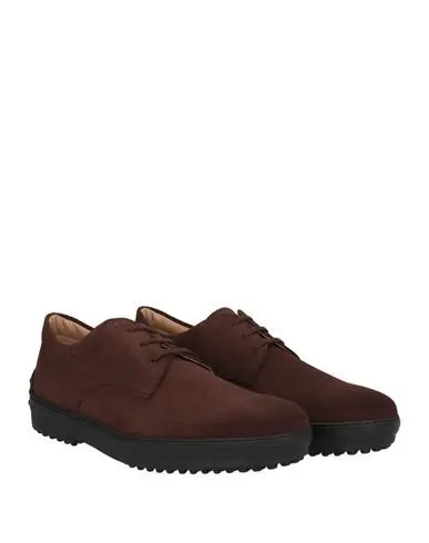 TOD'S Lace-up Leather Shoes - Brown