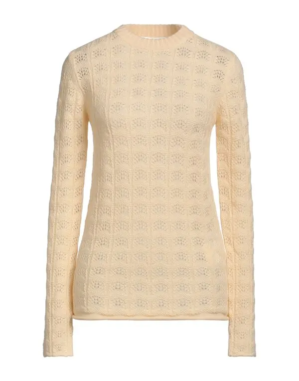 Sportmax Sweater In Wool And Cashmere - Yellow