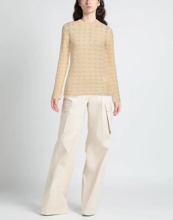 Sportmax Sweater In Wool And Cashmere - Yellow