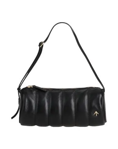 Manu Atelier Calfskin Shoulder Bowler Bag