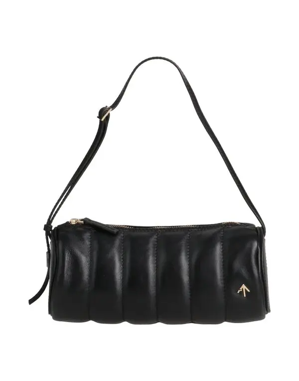 Manu Atelier Calfskin Shoulder Bowler Bag