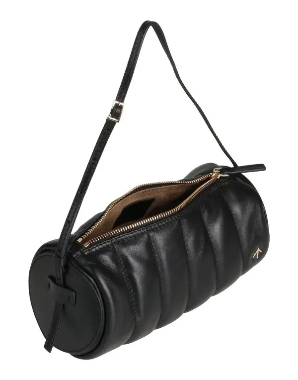 Manu Atelier Calfskin Shoulder Bowler Bag