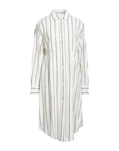 MAISON MARGIELA Midi Shirt Dress - White