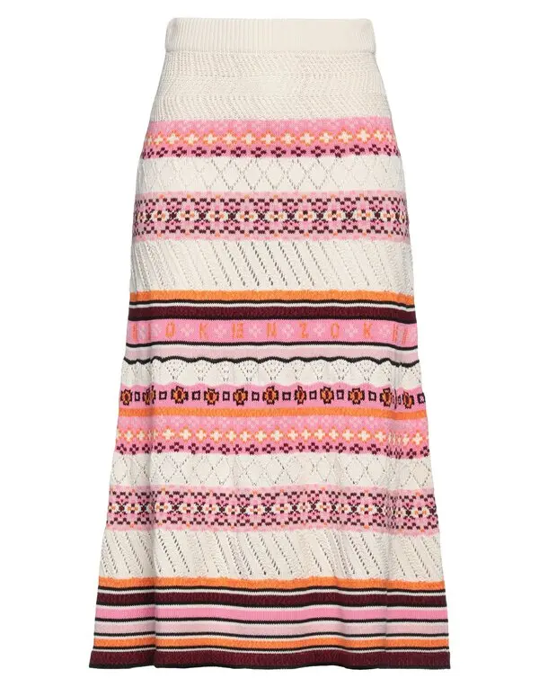 Kenzo Mid-rise Midi Skirt