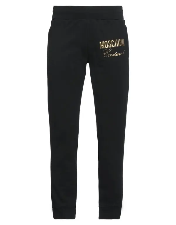 Moschino Couture Pants Size Organic Cotton - Black