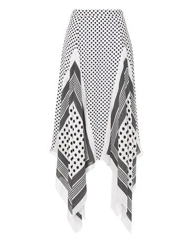 Altuzarra Midi Flared Skirt - White