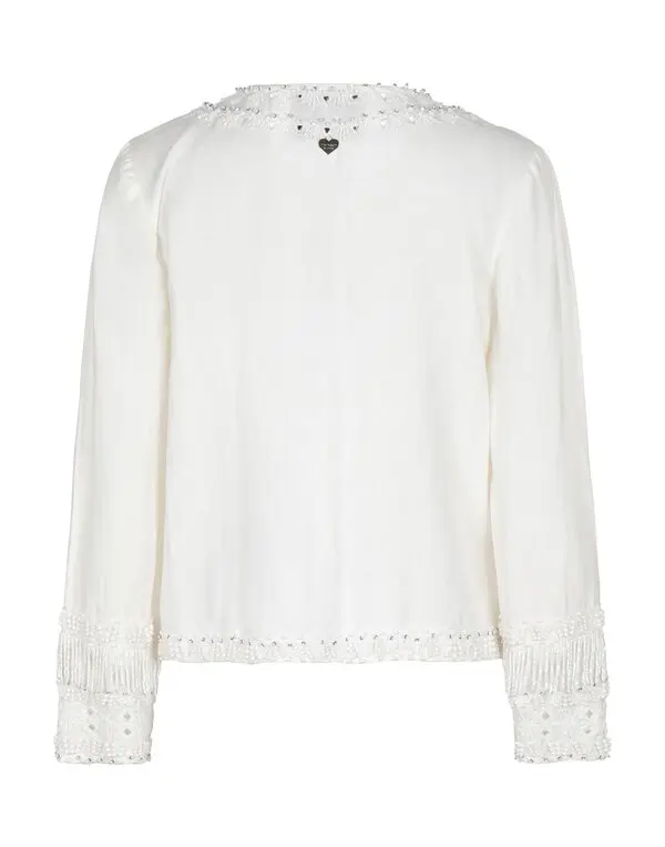 TWINSET Plain Weave Blazer - Ivory