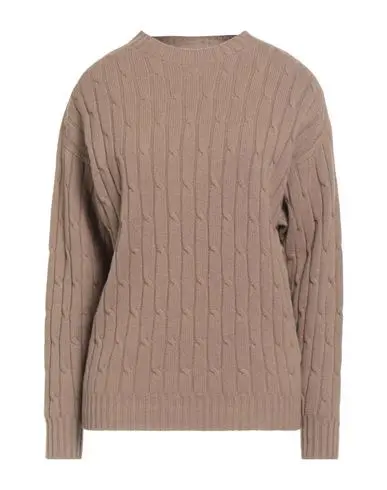 Peserico Sweater In Virgin Wool, Silk, And Cashmere - Camel