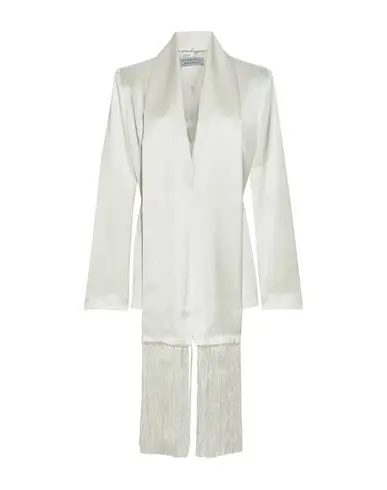 Gabriela Hearst Single-breasted Blazer With Fringes