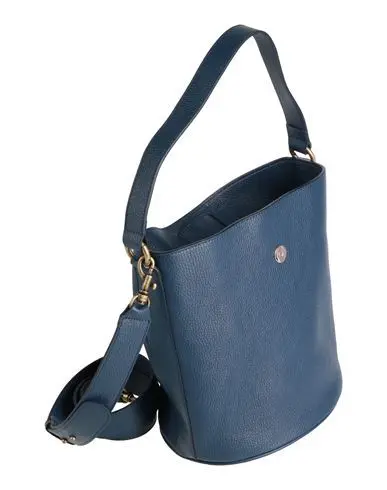 Roberto Cavalli Leather Bucket Bag - Slate Blue