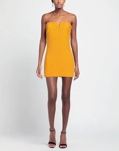 Patrizia Pepe Crepe Bodycon Mini Dress - Mandarin