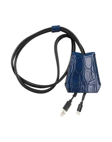 FERRAGAMO Hi-tech Accessory Leather - Blue