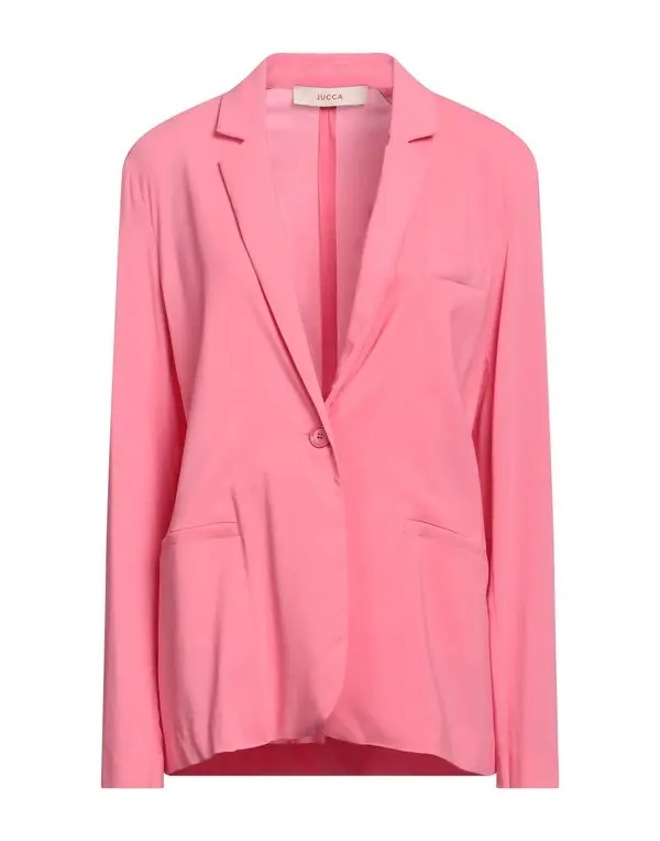JUCCA Single-breasted Blazer - Pink