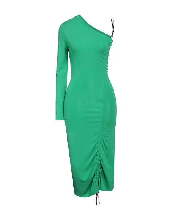 Karl Lagerfeld Midi Bodycon Jersey Dress - Green
