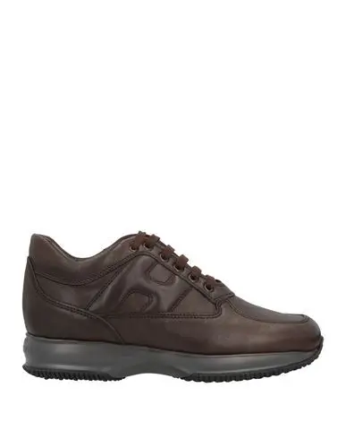 Hogan Sneakers Size Soft Leather - Brown