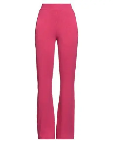 Alberta Ferretti Flared Knit Pants - Fuchsia