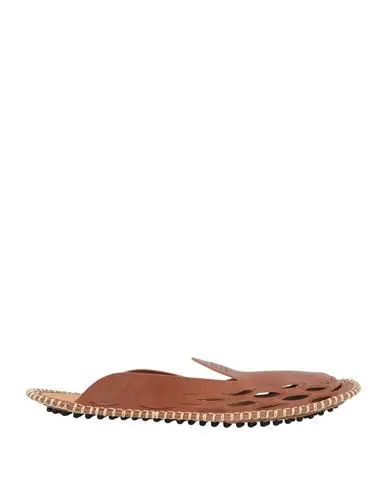 MAISON MARGIELA Leather Mules - Brown