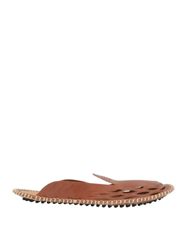 MAISON MARGIELA Leather Mules - Brown