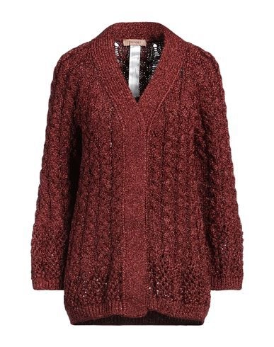 TWINSET Cardigan In Polyester And Polyamide - Copper