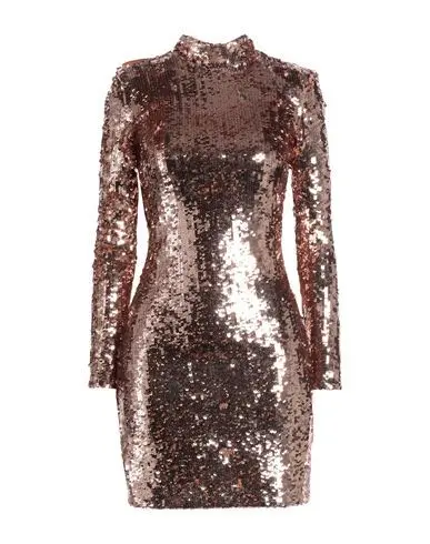 Elisabetta Franchi Mini Sequined Dress - Orange